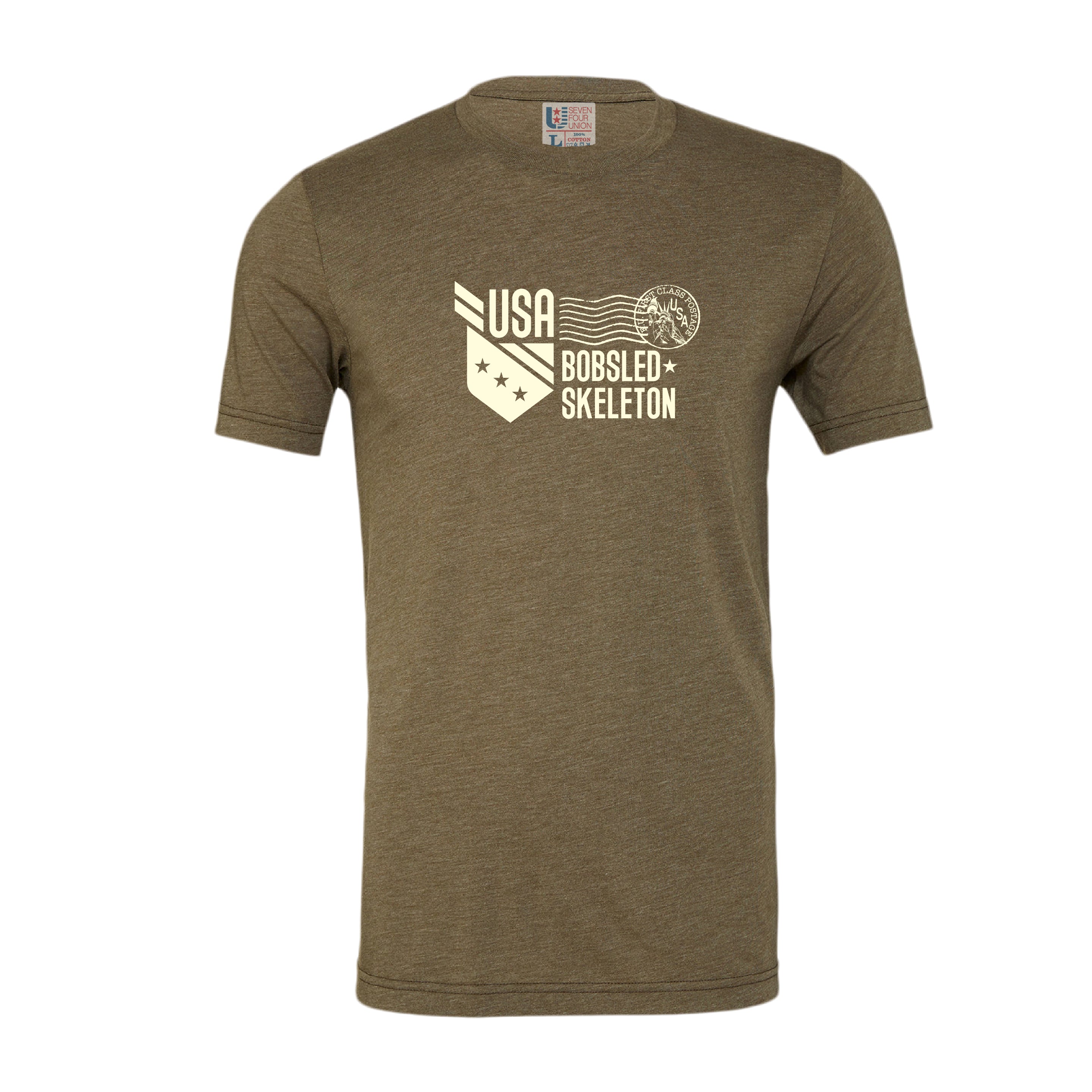 USA Bobsled & Skeleton Stamp T-Shirt – Seven Four Union